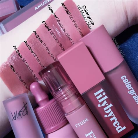 내돈내산 컬러그램 모브범람 썬더볼오버블러틴트 신상 립 틴트 여름뮤트 추천 및 비교발색 네이버 블로그