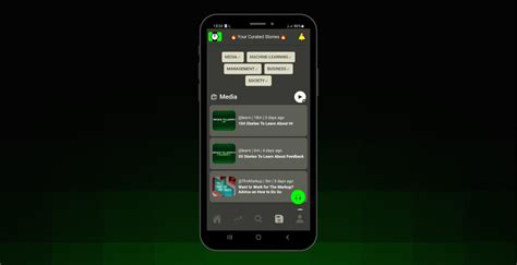 Viewing Your Personalized Curated Stories On The Hackernoon App