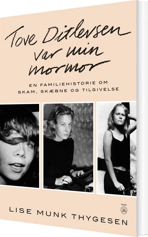 Tove Ditlevsen Var Min Mormor af Lise Munk Thygesen Hæftet Bog Gucca dk