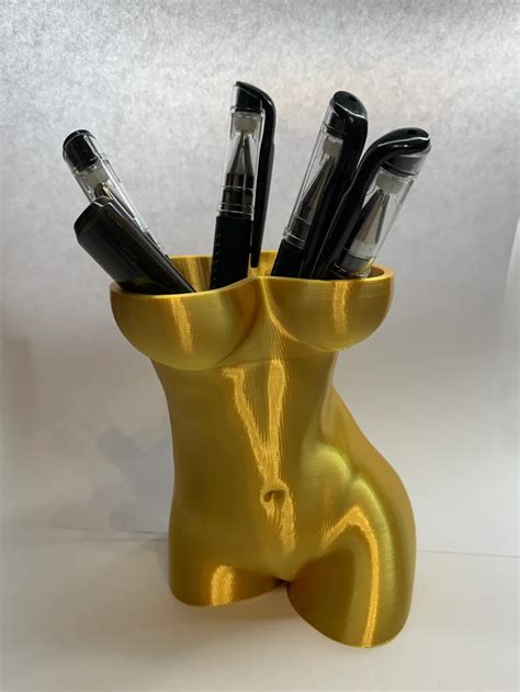 Sexy Nude Woman Pen Holder Remixed By Sweb3791 Makerworld Download