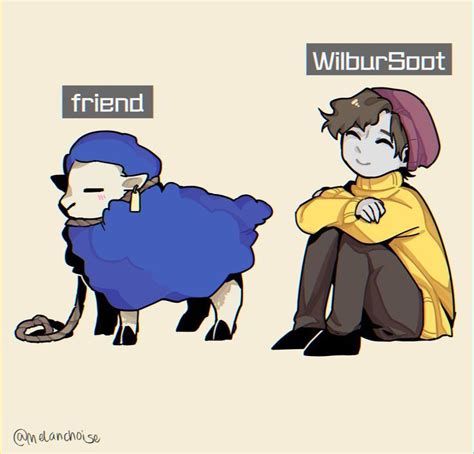 Wilbur And Ghostbur Fanart Ghostbur Fanart Cute Wilbur Soot Fanart