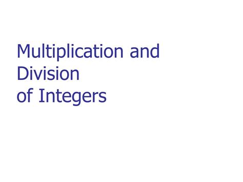 PPT Interesting Integers PowerPoint Presentation Free Download ID