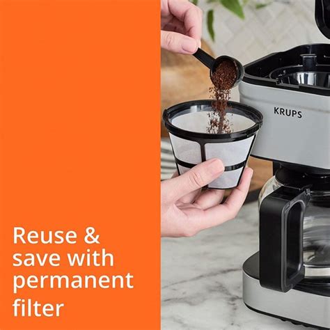 Krups Simply Brew Drip Coffee Maker 5 Cup