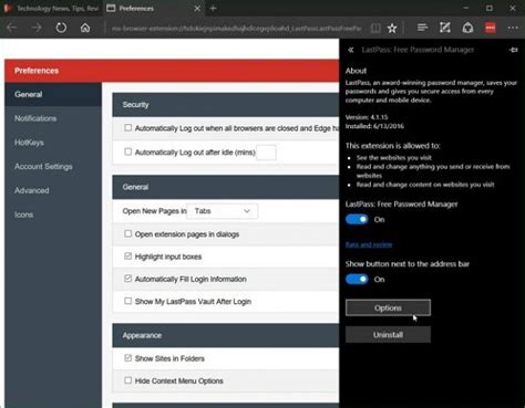How To Install Lastpass On Windows 10 Anniversary Update