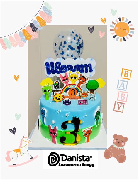 Даниста захиалгын бялуу Added A Даниста захиалгын бялуу