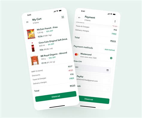 E Cart App Ui Ux Design By Sahil Mondal Alphacrease Creations On Dribbble