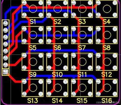 零基础stm32单片机编程入门三十二 4乘4矩阵键盘介绍及实战源码stm32 44矩阵键盘 Csdn博客