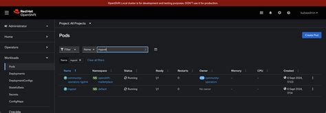 How To Deploy A Basic Nginx Pod In Crc Codeready Containers Rifat Erdem Sahin