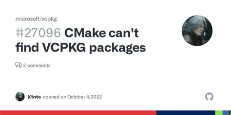 CMake Can T Find VCPKG Packages Issue Microsoft Vcpkg GitHub