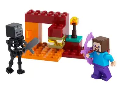 Lego set 30331, инструкция по сборке Лего набора 30331, Minecraft. Бой ...