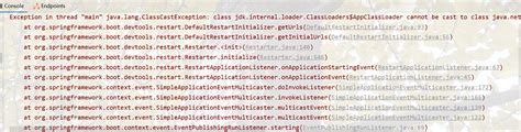 错误：exception In Thread Main Javalangclasscastexceptionexception In