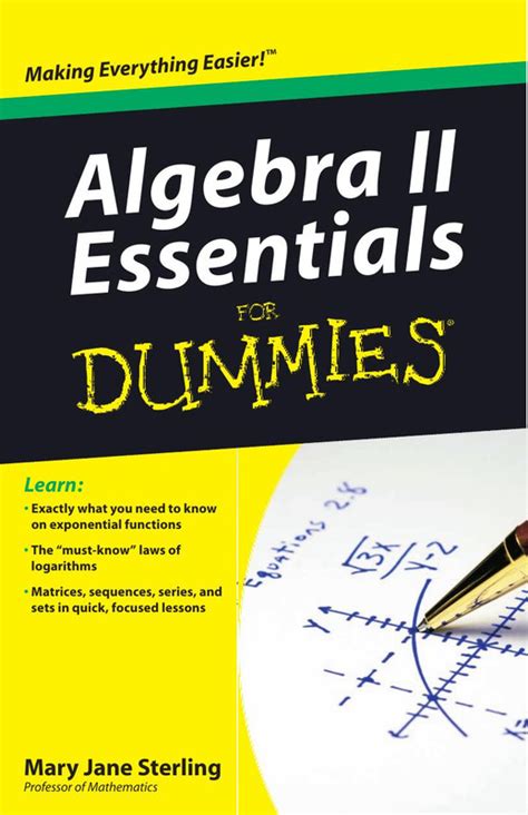 Algebra Ii Essentials Key Concepts And Practice Problems Expert Training
