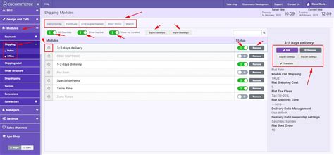Managing Shipping And Payment Modules Oscommerce Wiki