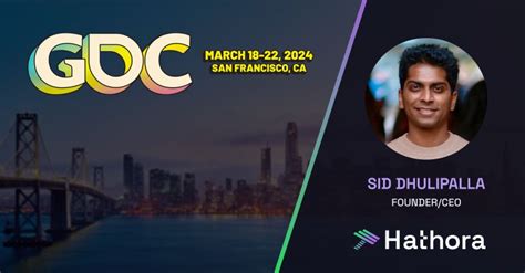 Siddharth Dhulipalla On Linkedin Gamedev Infra Conferences