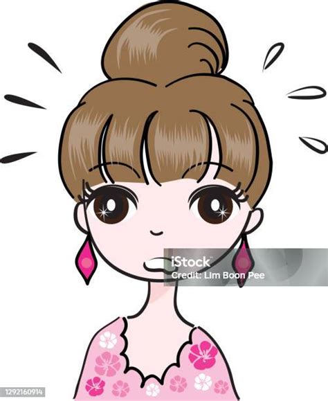 Vektor Kartun Mata Besar Kecantikan Menakutnakuti Ilustrasi Stok Unduh Gambar Sekarang Besar