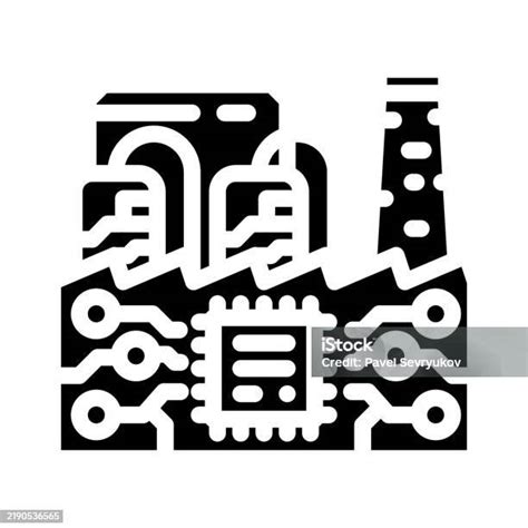 스마트 팩토리 산업 5 글리프 아이콘 벡터 일러스트 레이 션 개선에 대한 스톡 벡터 아트 및 기타 이미지 개선 개인화 공장 산업 건물 Istock