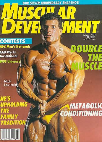 Muscular Development February 1989 Muscular Development February