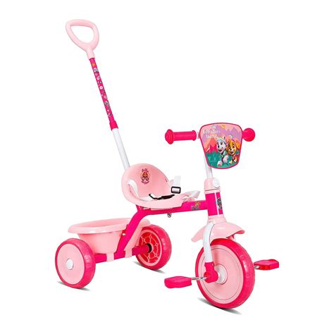 Spartan Paw Patrol Girls Tricycle With Pushbar Spartanbikes