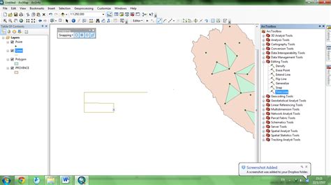 วิธีการใช้โปรแกรมarcmap 10 1 การแก้ไขข้อมูล Editing Feature