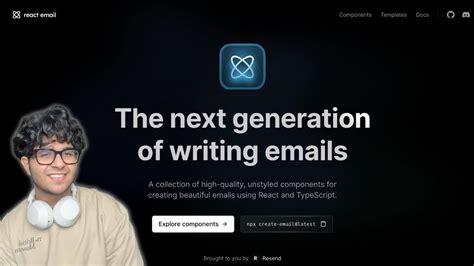 How To Send Modern Emails Using Nextjs Resend YouTube