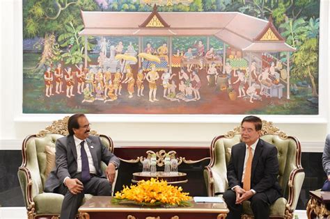 រដ្ឋមន្រ្តីក្រសួងរ៉ែ ស្វាគមន៍និងលើកទឹកចិត្តដល់វិនិយោគិនកូវ៉ែត ឲ្យវិនិយោគវិស័យប្រេង និងឧស្ម័ន