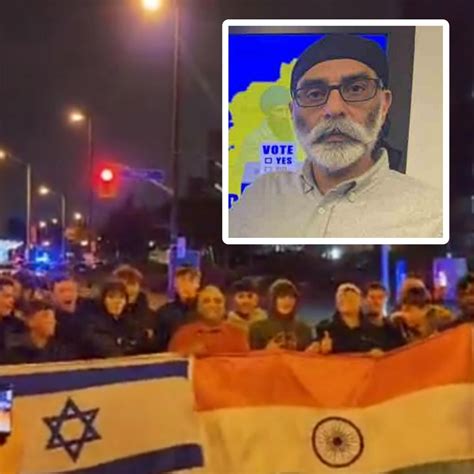 Canadian Hindu Community Concerned Over Sfj Chiefs Remarks