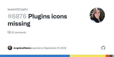 plugins icons missing · issue 6876 · laurent22 joplin · github