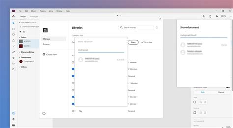 Create And Share Design Systems Using Creative Cloud Libraries