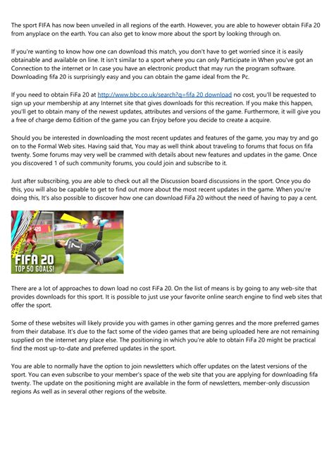 Ppt The Most Pervasive Problems In Fifa 20 Download Powerpoint Presentation Id 10712820