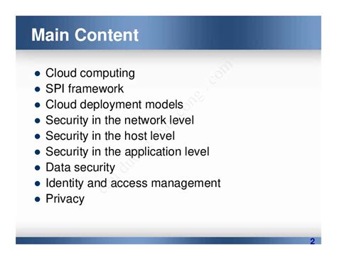 PDF Security In Cloud Computing Đh Bách Khoa Hcm Trương Tuấn Anh