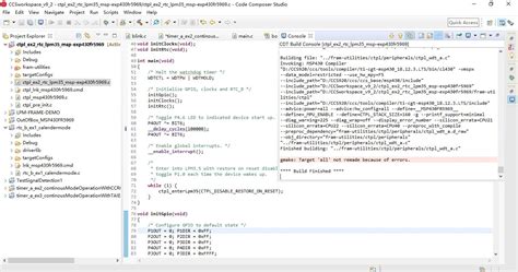 Msp430fr5969 Official Code Demo Ctplex2rtclpm35 Lpm35 With Rtc Wakeup Have Errors