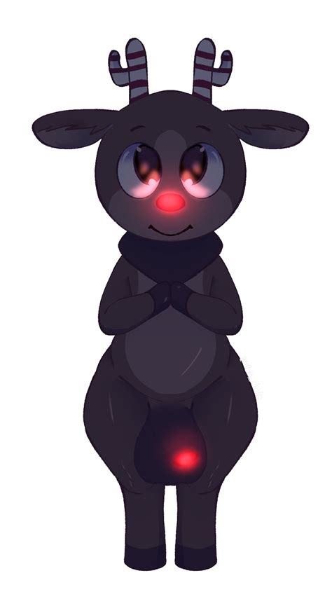 Rule 34 Anthro Dandys World Deer Glowing Genitalia Glowing Penis Penis Pulse Ximis Reindeer