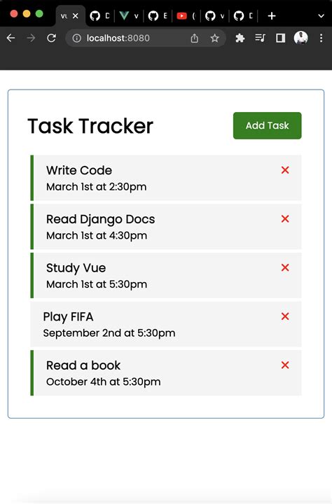 GitHub DenisBiwott Task Tracker A TO DO Application Written In Javascript Using Vue