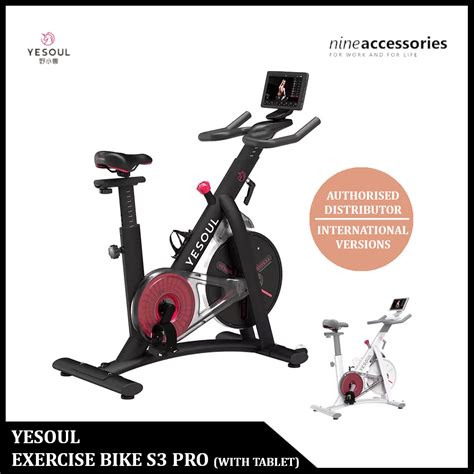 Yesoul S3 Pro M3 Exercise Bike with Tablet | Home Gym Spin Bike ...