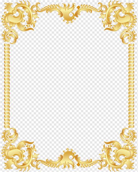 노란색 꽃 프레임 이슬람 Istighfar 중국의 전설 Motoclub 프랑코 Naglia 신 바람 절묘한 패턴 테두리 테두리 프레임 중국 스타일 Png Pngwing