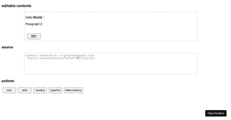 Simple Rich Text Editor In React Forked Codesandbox Simple Rich Text Editor In React Forked Codesandbox