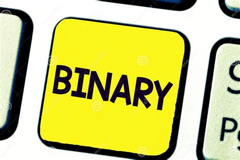 Handwriting Text Writing Binary Concept Meaning Relating To Using Or Denoting System Of