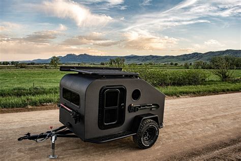 Solar Powered Off Road Teardrop Trades Propane For Electric Camping