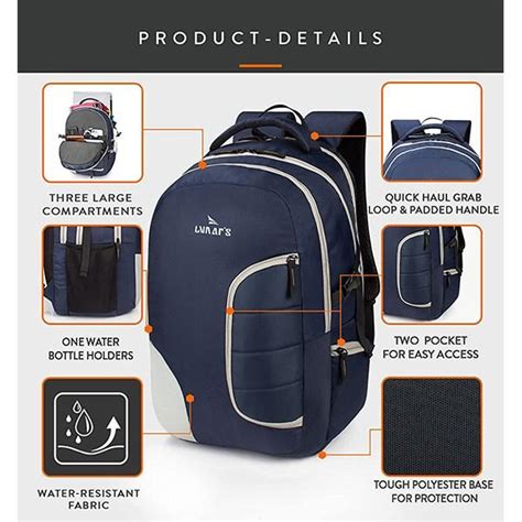 Buy Blue Customized 45l Laptop Officeschooltravelbusiness Backpack