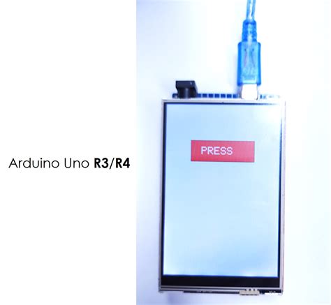 Arduino UNO R4 TFT LCD Touch Screen Display Arduino UNO R4 Tutorial