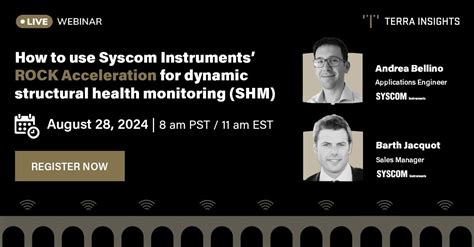 How To Use Syscom Instruments Rock Acceleration For Dynamic Structural Health Monitoring Shm