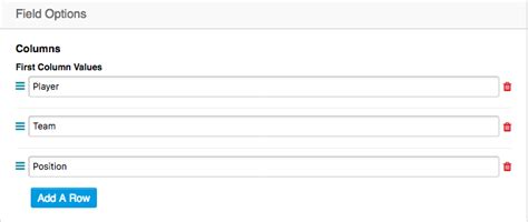 Simple Grids Tables Add Ons ExpressionEngine