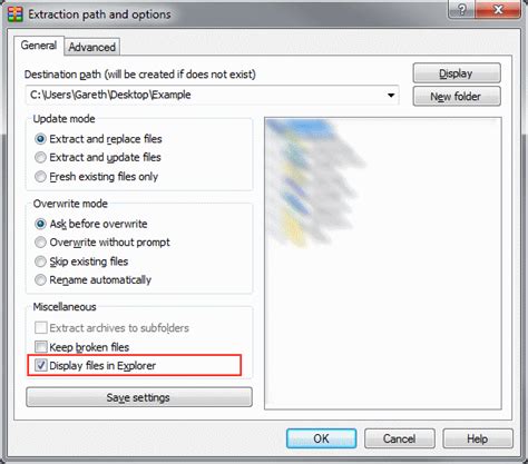 How Can I Configure Winrar To Open The Folder After Extracting Super
