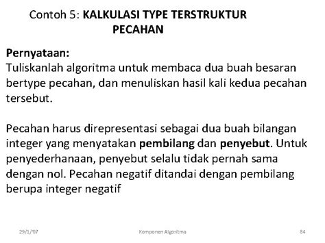 Notasi Algoritmik 20107 Pengantar 1 Teks Algoritma Terdiri