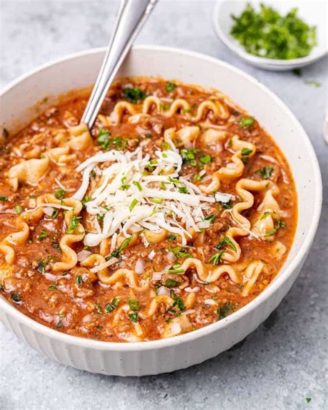 Lasagna Soup Recipe Chefinoz