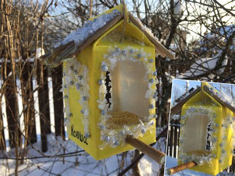 Как сделать кормушку для птиц из пакета своими руками мастер класс с фото
