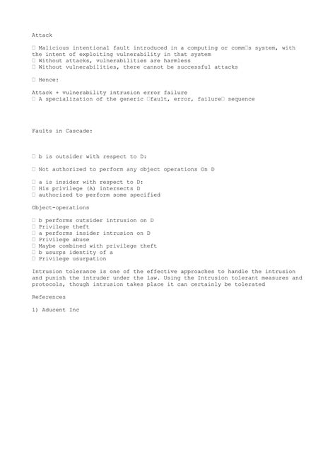 Intrusion Tolerance Pdf