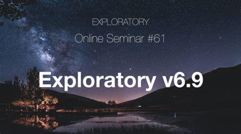 Seminar 61 Introduction To Exploratory V69