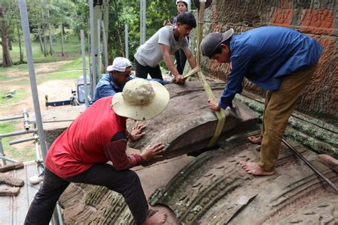 «ថ្មសោជាគន្លឹះសម្រាប់រើថ្មជួសជុលសំណង់ប្រាសាទបុរាណ សុីសុីថាមស៍