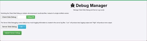 Server Settings Debug Settings Fusion Registry Wiki